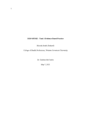 D226 Change Proposal.1 (Auto Recovered) - Comprehensive Healthcare ...