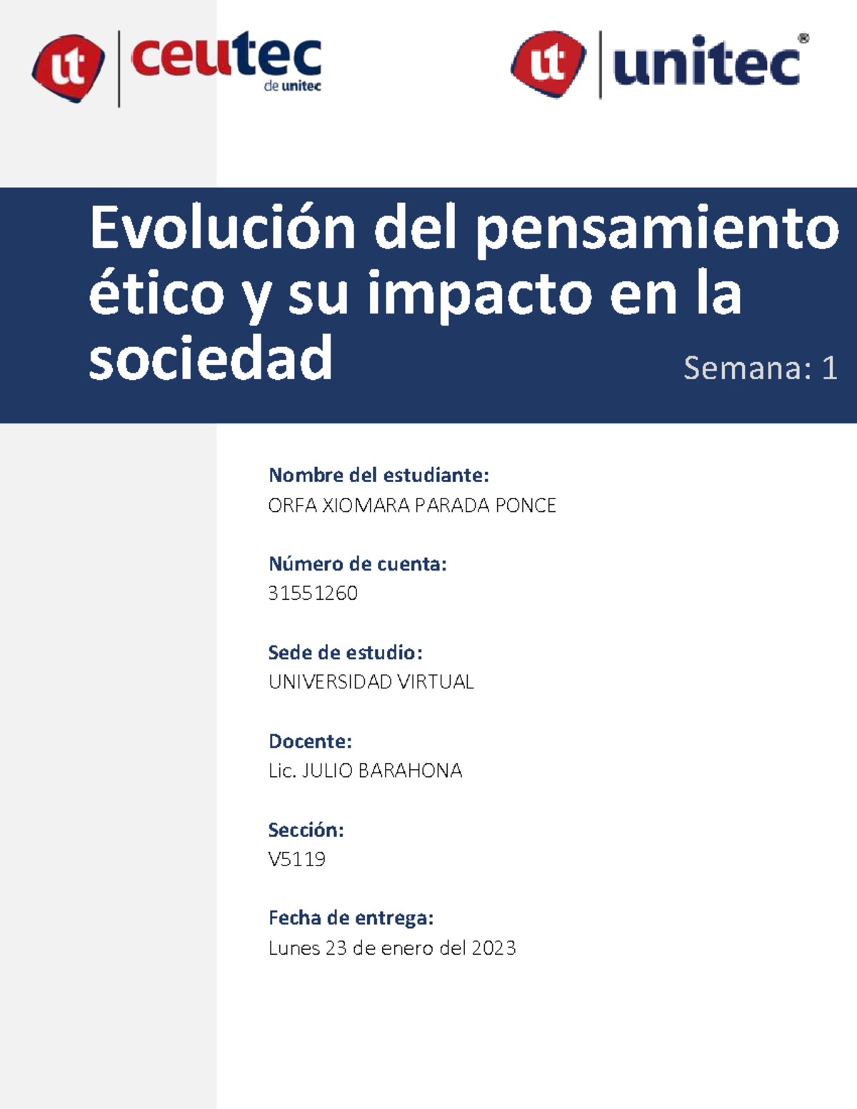 31551260-ORFA Parada T1 - Nombre del estudiante: ORFA XIOMARA PARADA ...