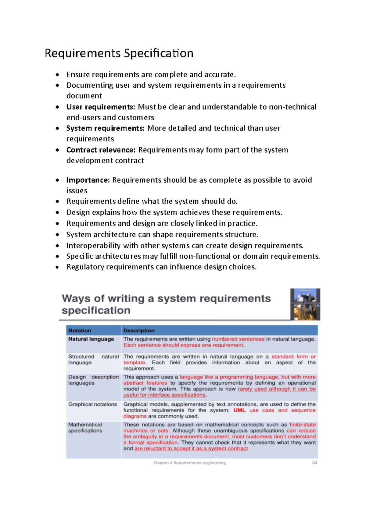 Requirements Specification: Ensuring Completeness and Accuracy in SRS ...