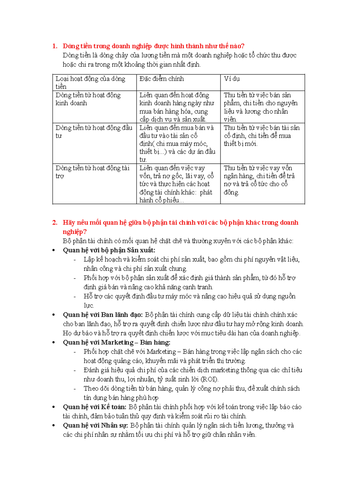 BÀI TẬP CÁ NHÂN CHƯƠNG 1 - DÒNG TIỀN VÀ QUYẾT ĐỊNH TÀI CHÍNH - Studocu