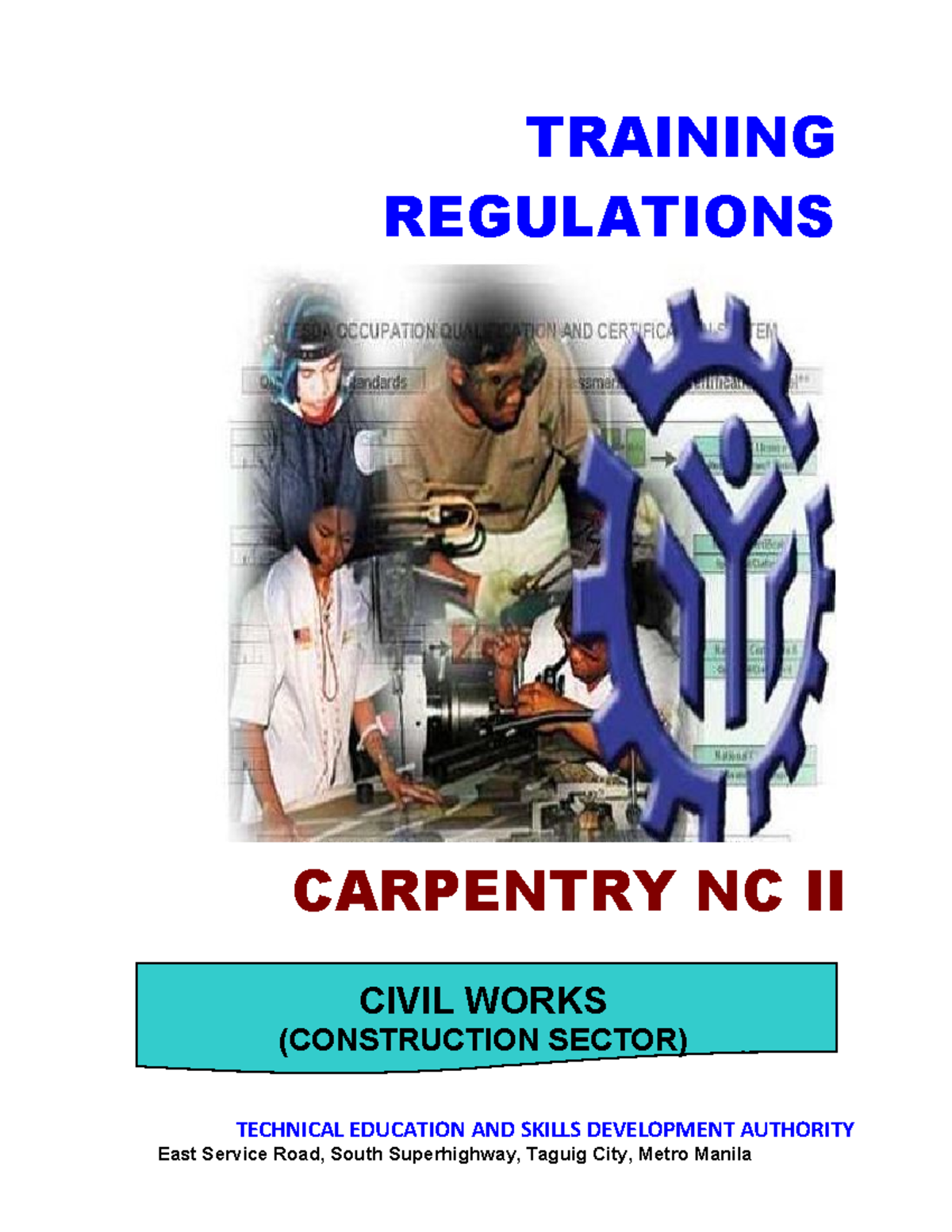 TR - Carpentry NC II Training Regulations and Competency Standards ...