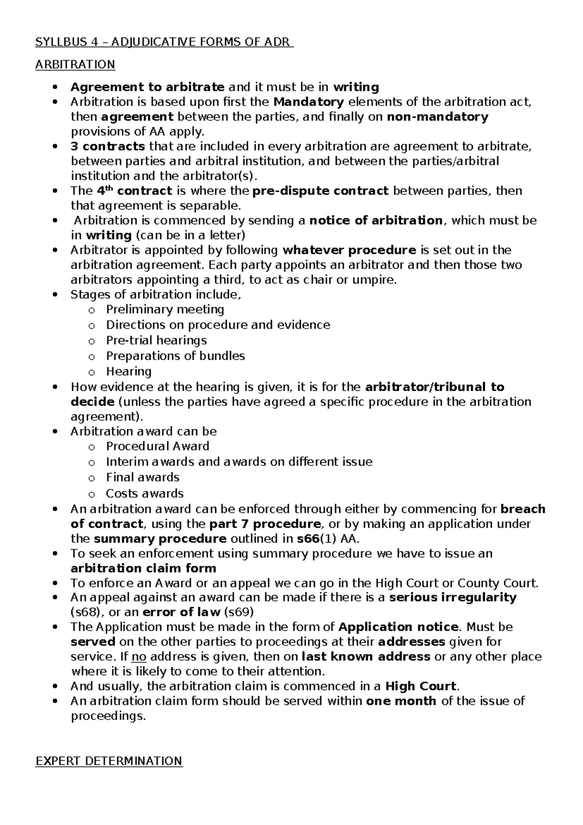 4+5 ADR - Comprehensive Overview of Adjudicative and Non-Adjudicative ...