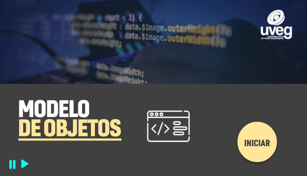Lección 3: Modelo de Objetos en UVEG - Studocu