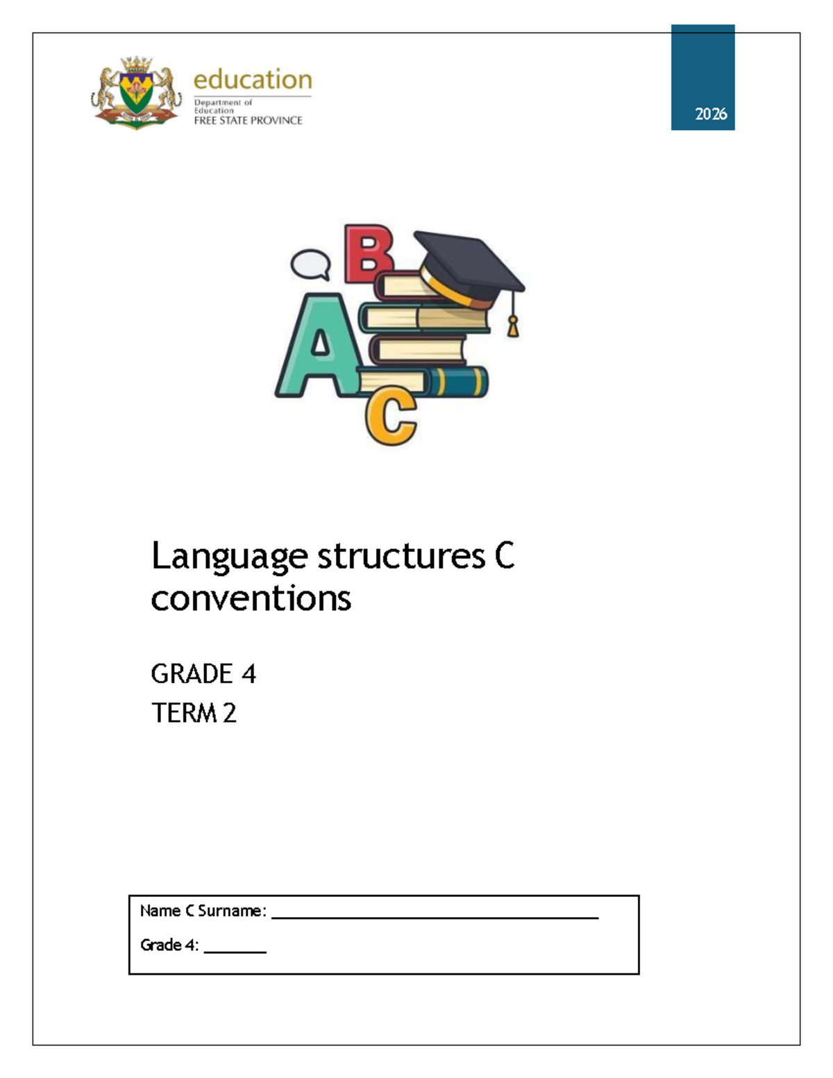 Grade 4 English Term 2: Grammar Concepts and Worksheets - Studocu