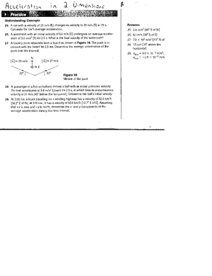 Grade 11 Physics: Motion, Graphs, and Kinematics Notes - Studocu
