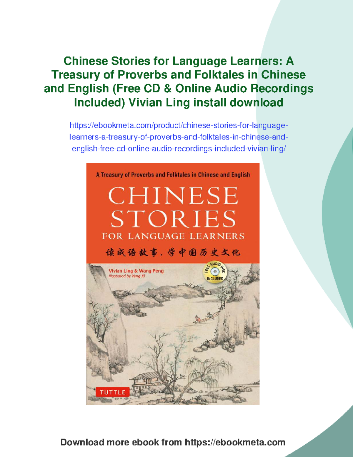 Chinese Proverbs and Folktales: A Language Learner's Guide (8101) - Studocu