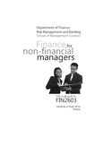 FIN2603 - Unisa - Financial Management for Non-Financial Managers - Studocu