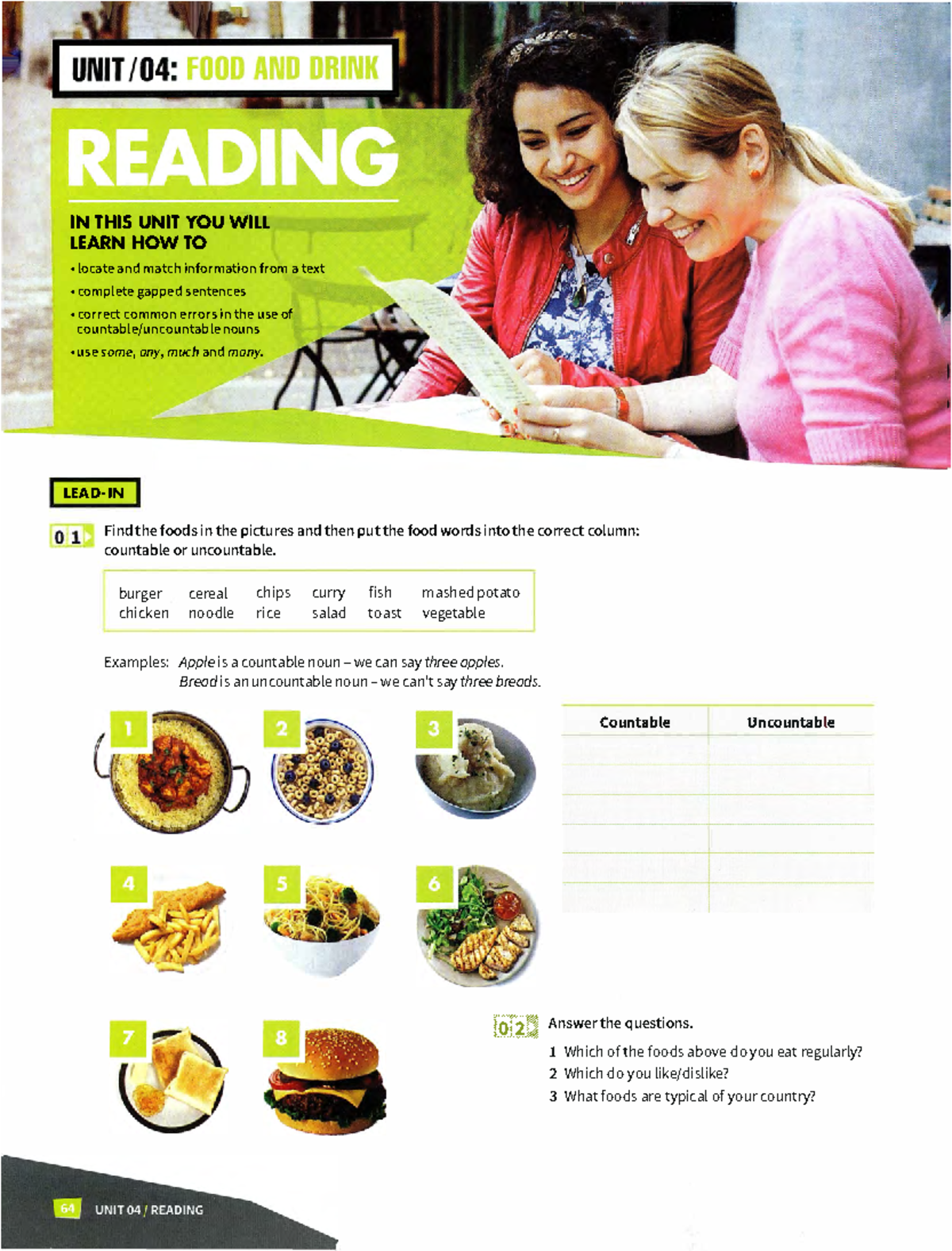 Unit-4-Reading - :))) - IN THIS UNIT YOU WILL LEARN HOW TO locate and ...