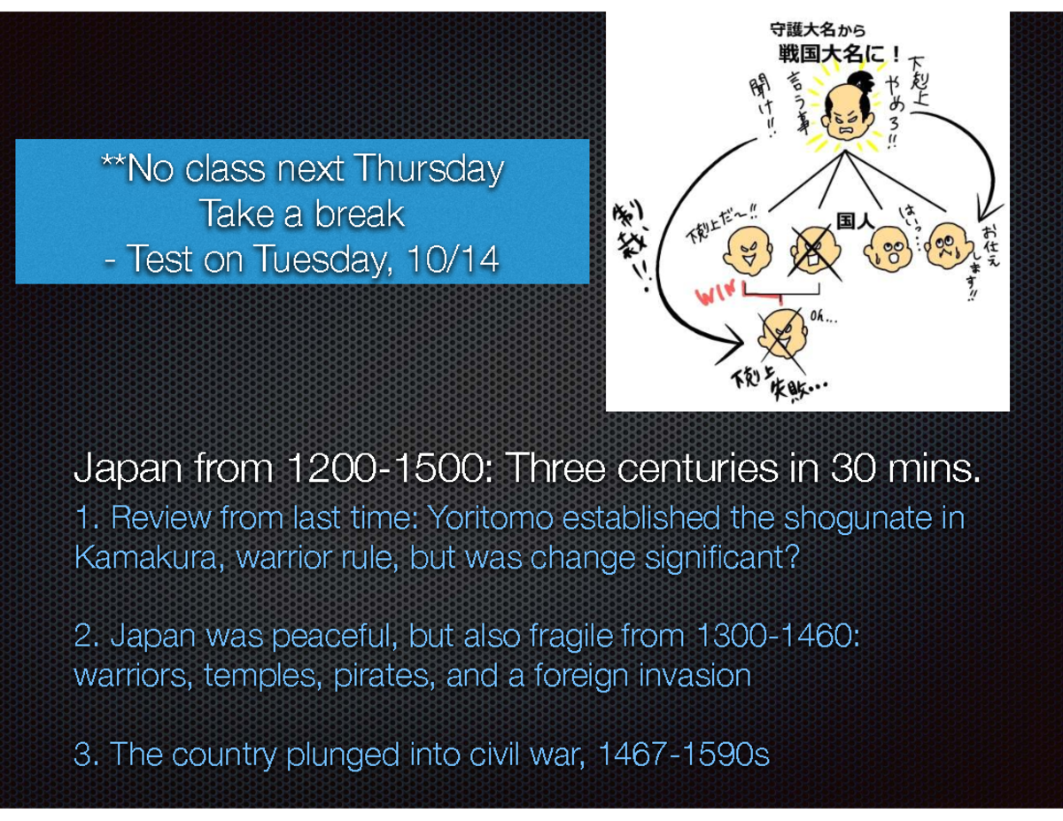 Japanese History Overview: Kamakura, Mongol Invasions, & Warring States ...