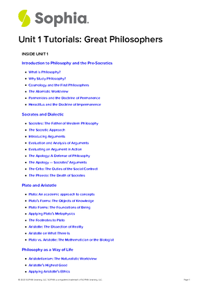 Ancient Greek Philosophers Touchstone Task 1 Worksheet - Name: Maria Pineda Date: December 21 ...