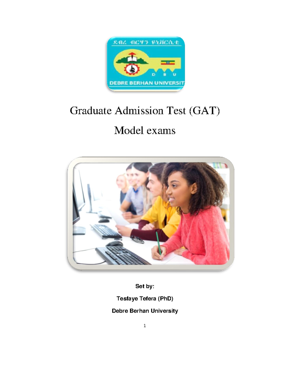 GAT Model Exam - Practice Questions & Guidelines (361094) - Studocu