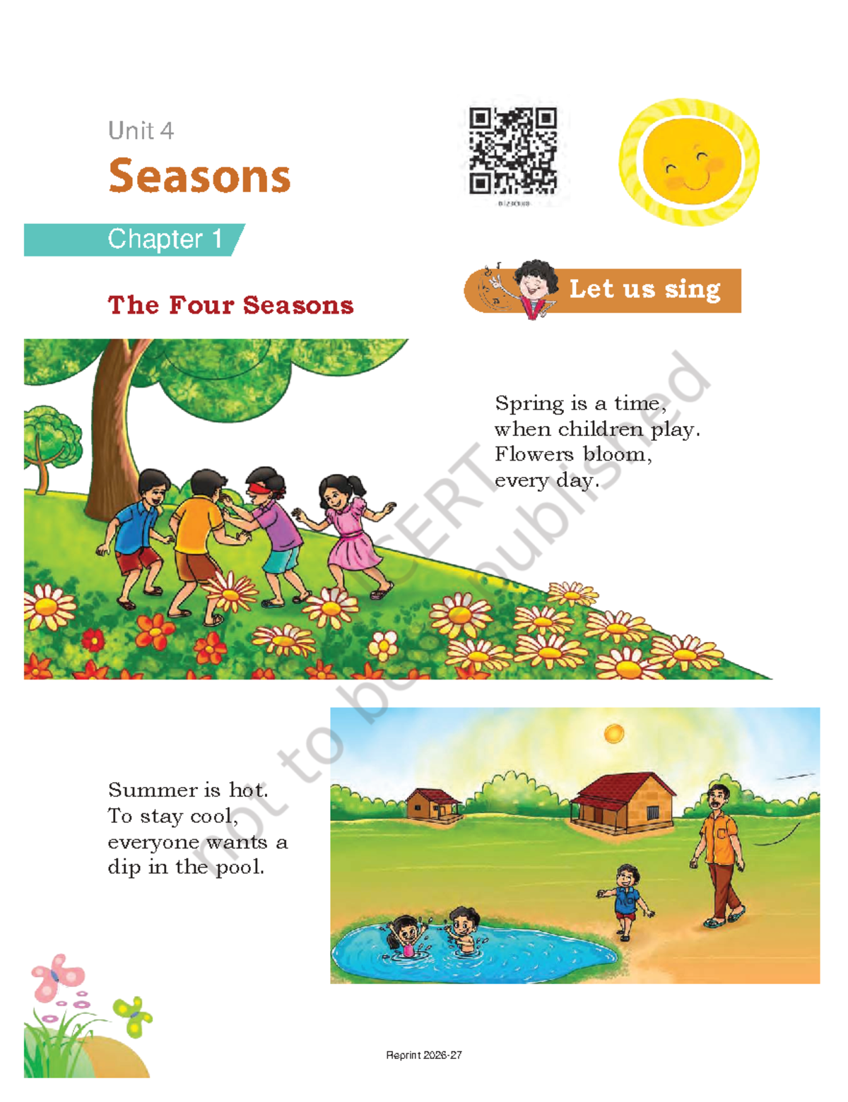 Aemr108 - Unit 4 Seasons: Exploring Spring, Summer, Monsoon, and Winter ...