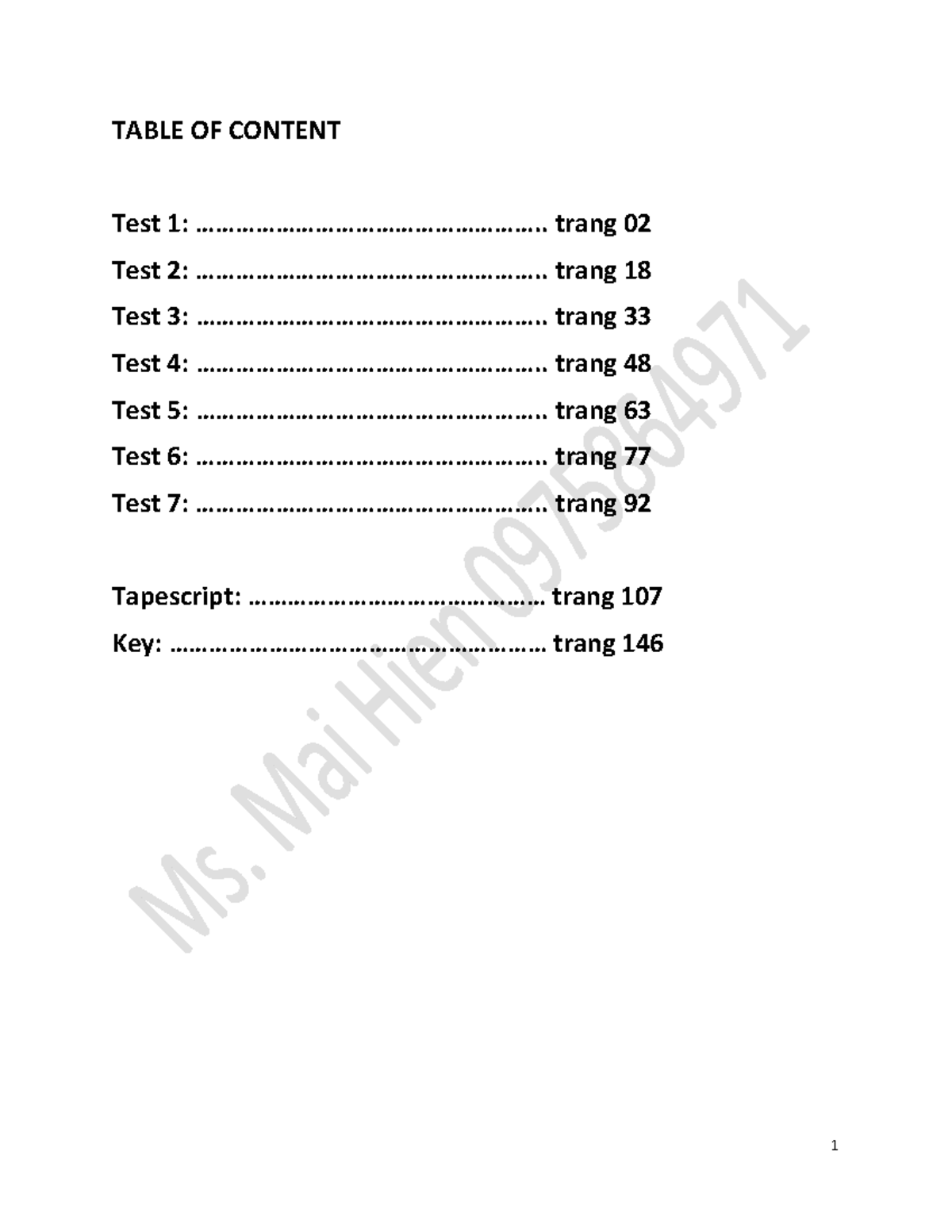 7 Vstep TEST - Listening & Reading Practice Guide - Studocu