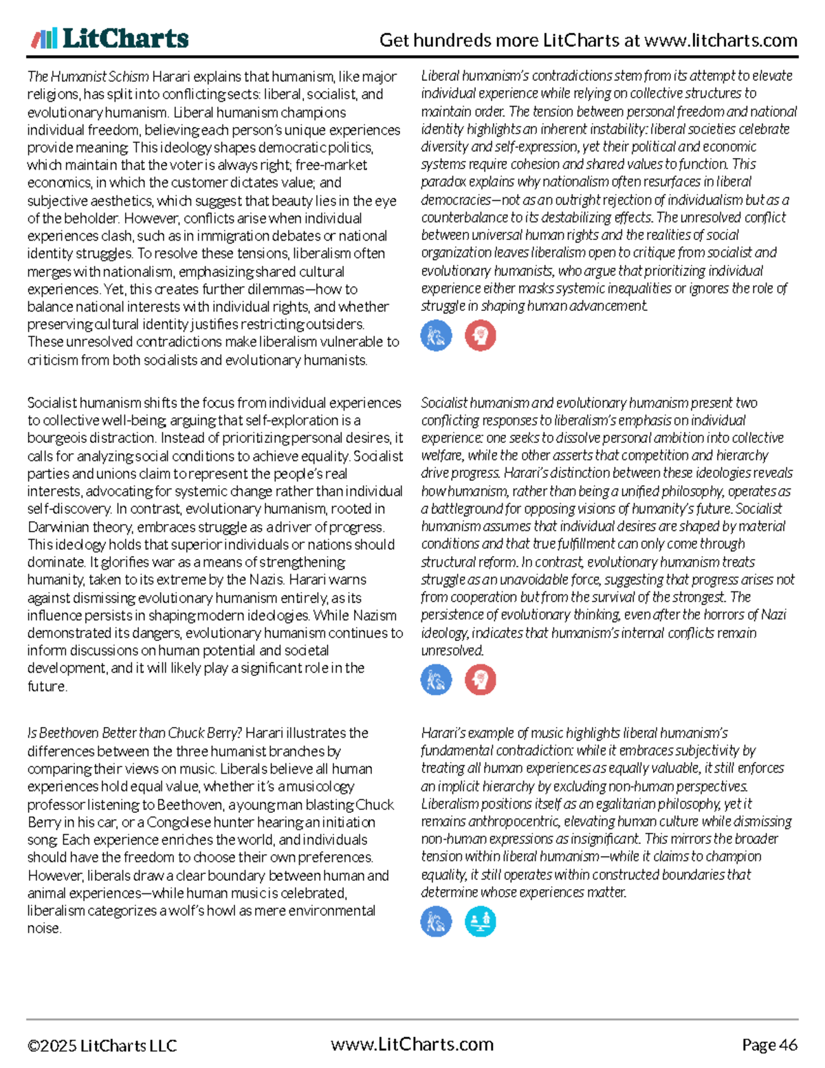 Homo-Deus-Lit Chart 46 - The Humanist Schism Harari explains that ...