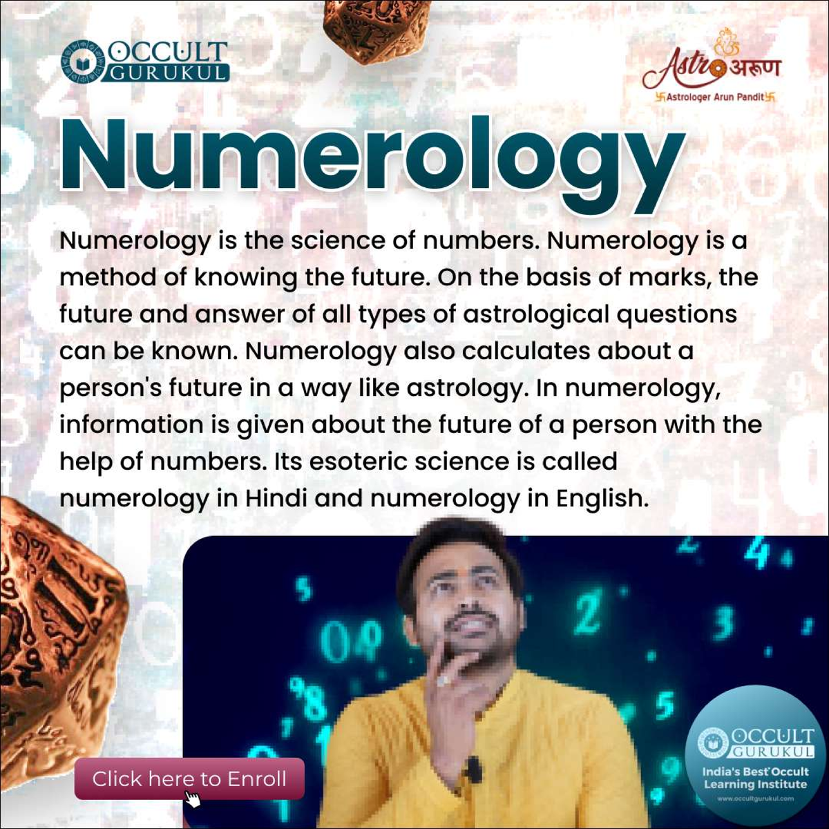 Numerology Report: Understanding Radix and Bhagyank Numbers (Occult ...