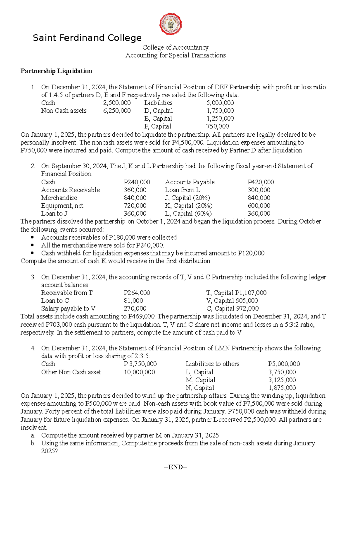 Partnership-LIQ - Detailed Guide on Partnership Liquidation ...