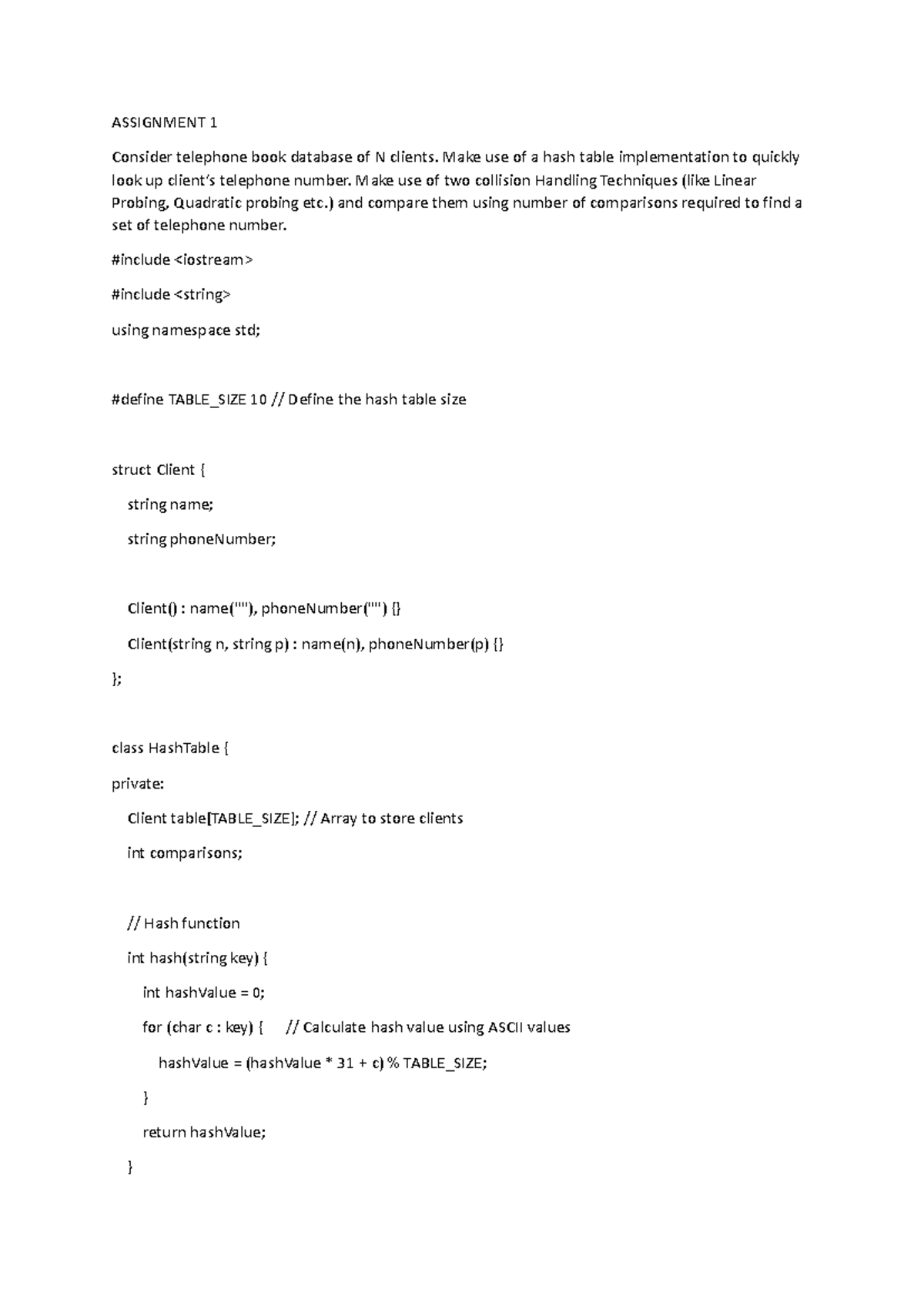 DSA 101: Hash Table Implementation & Collision Handling Techniques ...