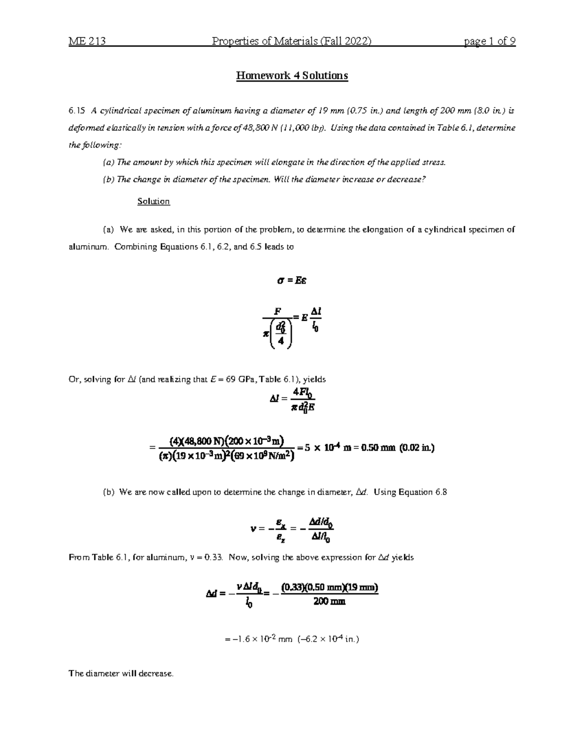 Hw4soln F22 - Detailed Answers to Week 4 Homework Problems - Studocu