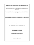 Sciences - 2e année - Enseignement Secondaire (1er degré) - Studocu