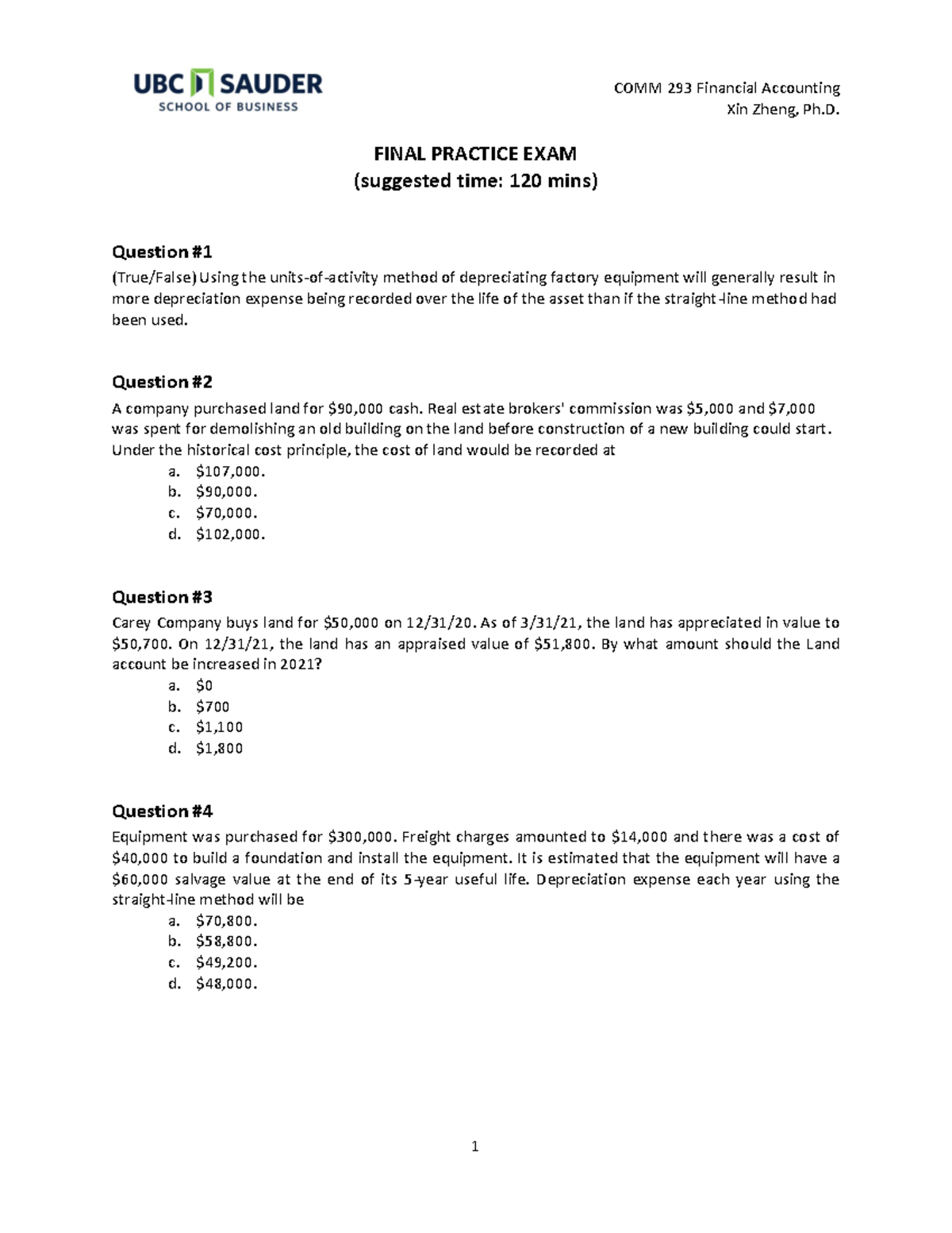Final Exam Review Questions and Answers for COMM 293 - Studocu