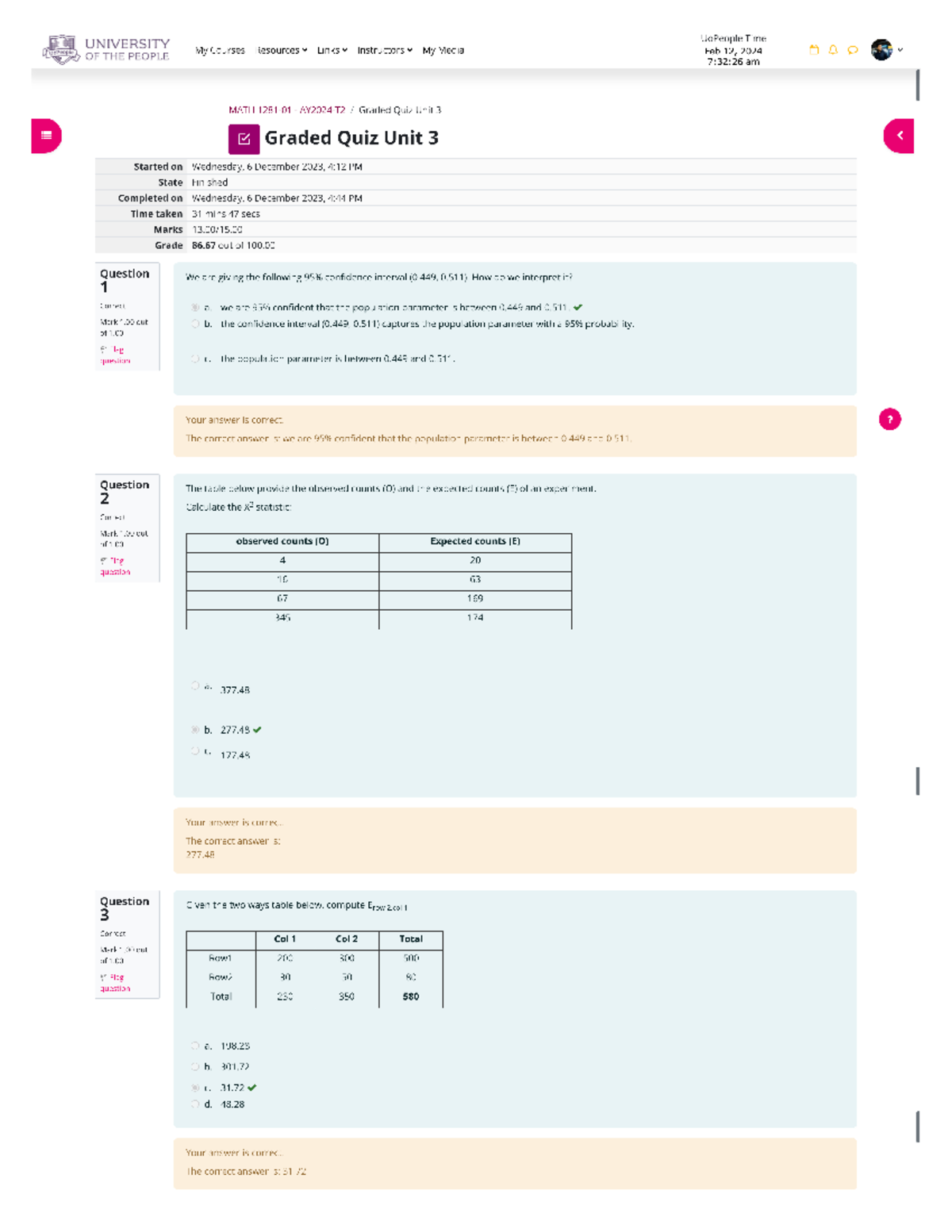 Unit 3 Quiz Review and Key Concepts Guide - Studocu