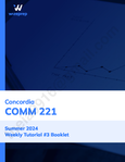 COMM 221 - Concordia - Financial Markets - Studocu