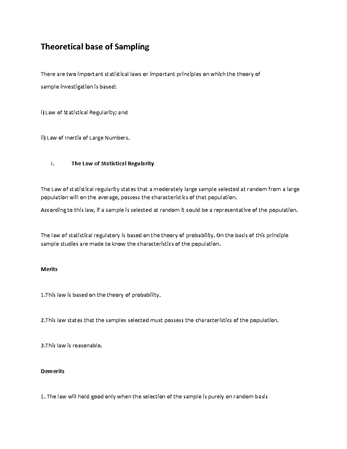 Theoretical Foundations of Sampling: Key Statistical Laws Explained ...