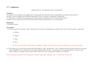 Pre lab worksheet 8.03 - Solutions Pre-Lab Questions: In this lab, you ...