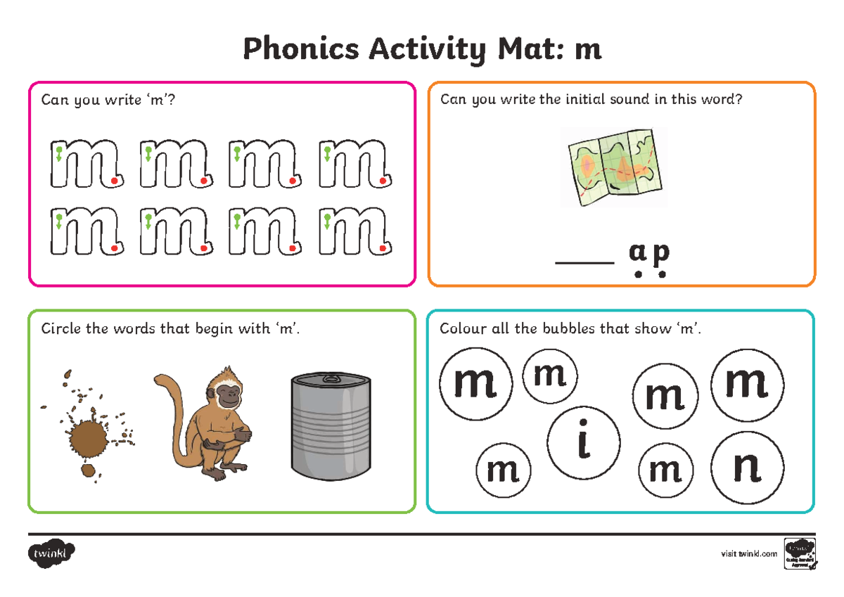 EYFS Mdgock Phonics Activity Mats (Ages 4-5) with Sound Buttons - Studocu