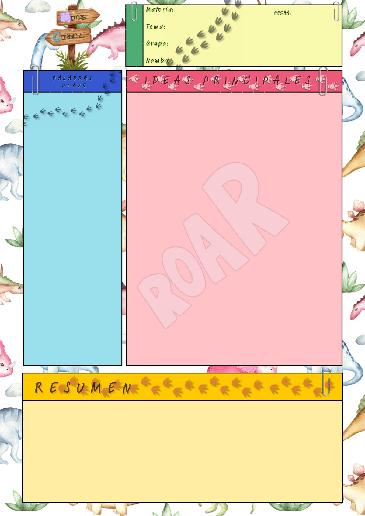 Plantillas - R E S U M E NR E S U M E NR E S U M E N ####### I D E A SI D E A SI D E A S P R I N ...