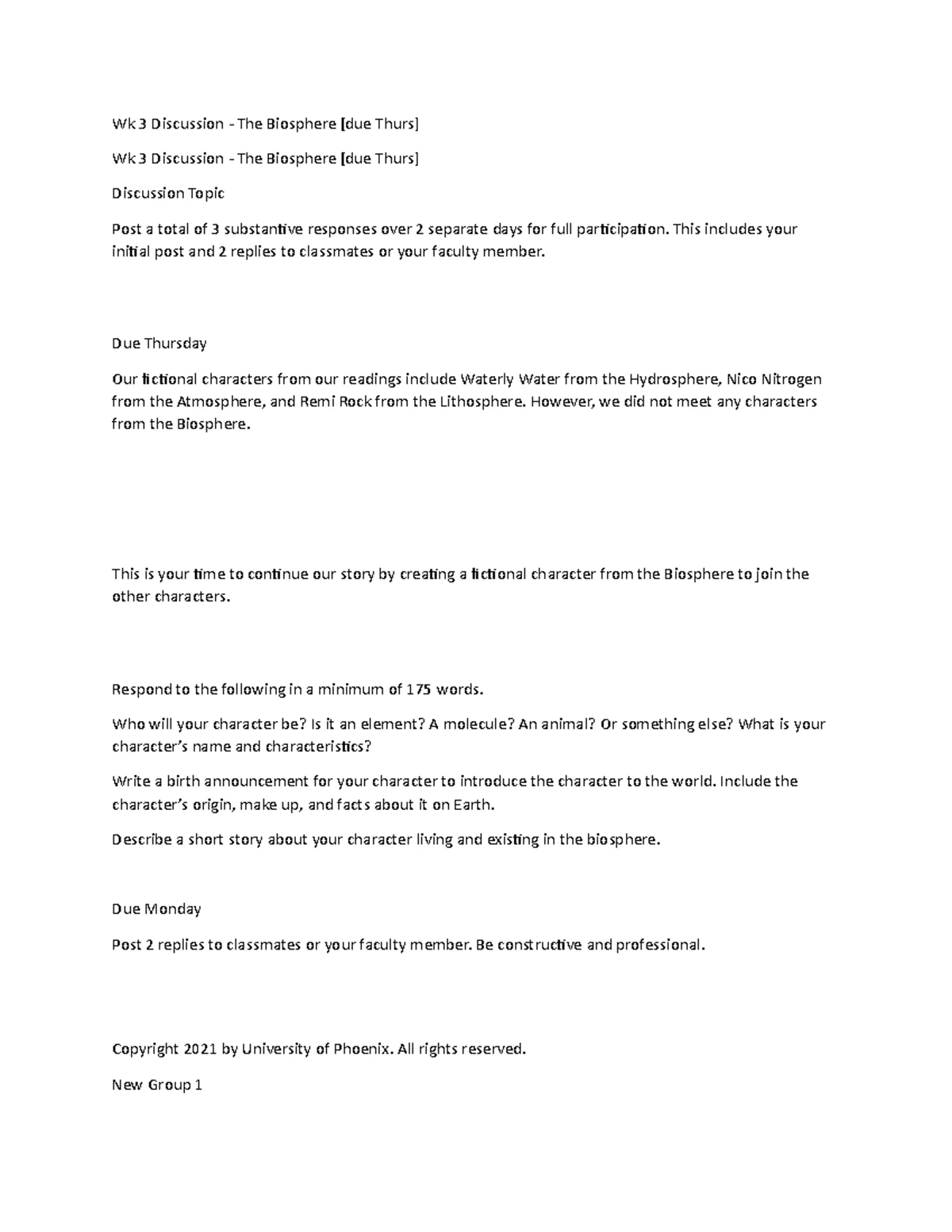 Week 4 discussion post - Wk 4 Discussion - Evaluating Arguments [initial reply due Thurs ...