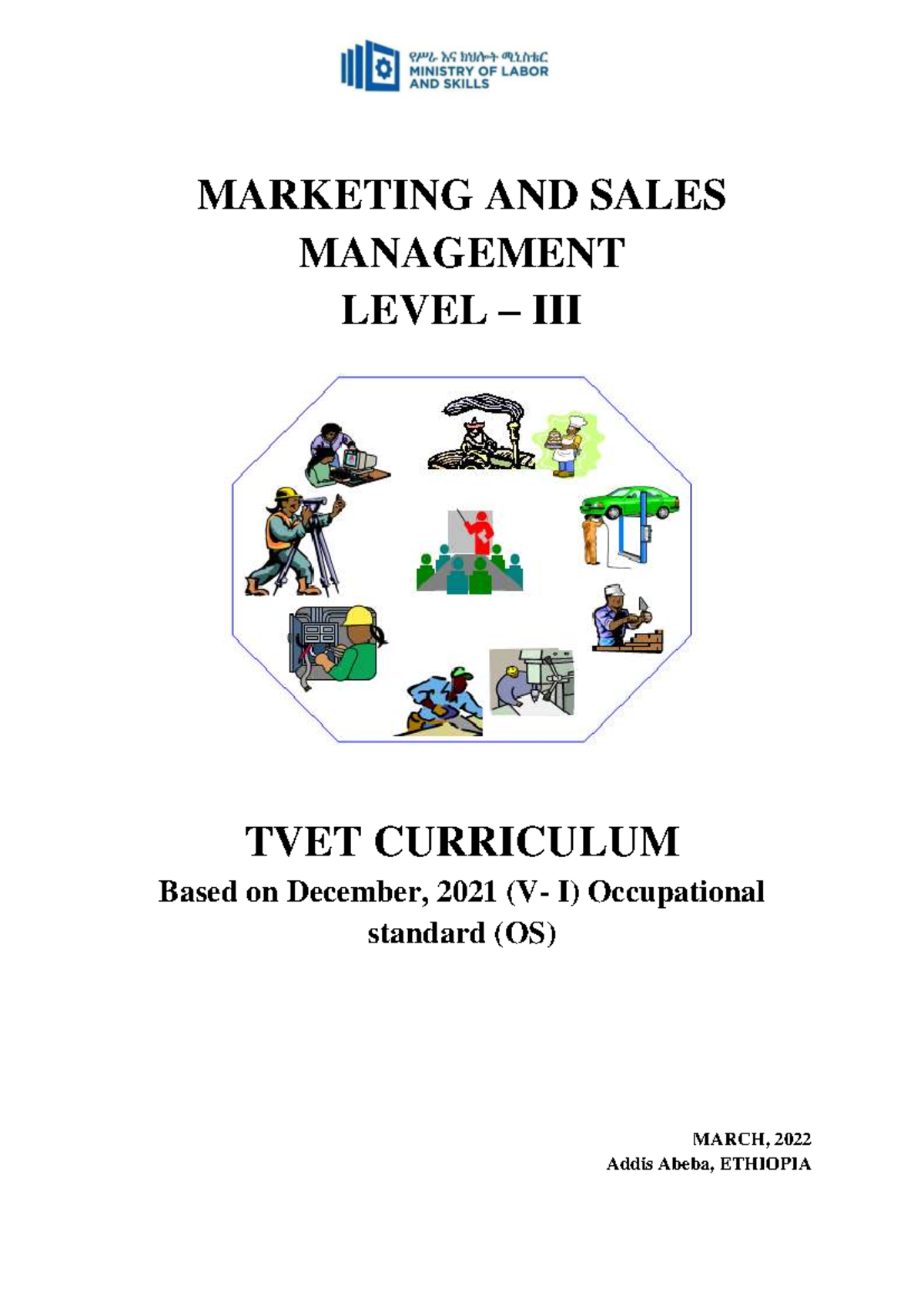 Marketing and Sales Management Level 3 Curriculum Overview - Studocu
