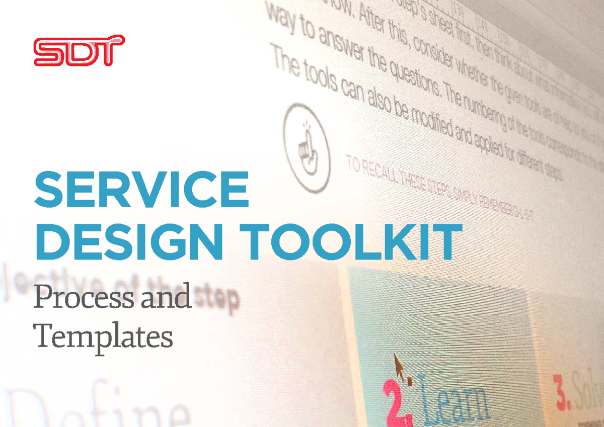 6- Service Design Toolkit: Processes and Templates Overview - Studocu