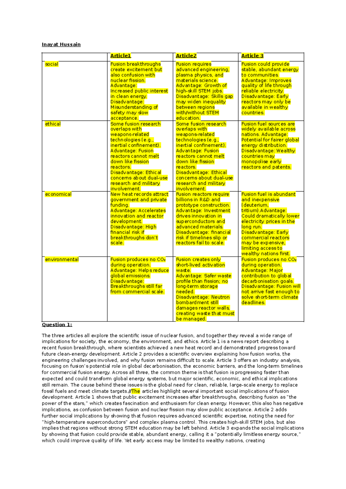 Unit 7 Notes: Social, Ethical, Economic, and Environmental Implications ...