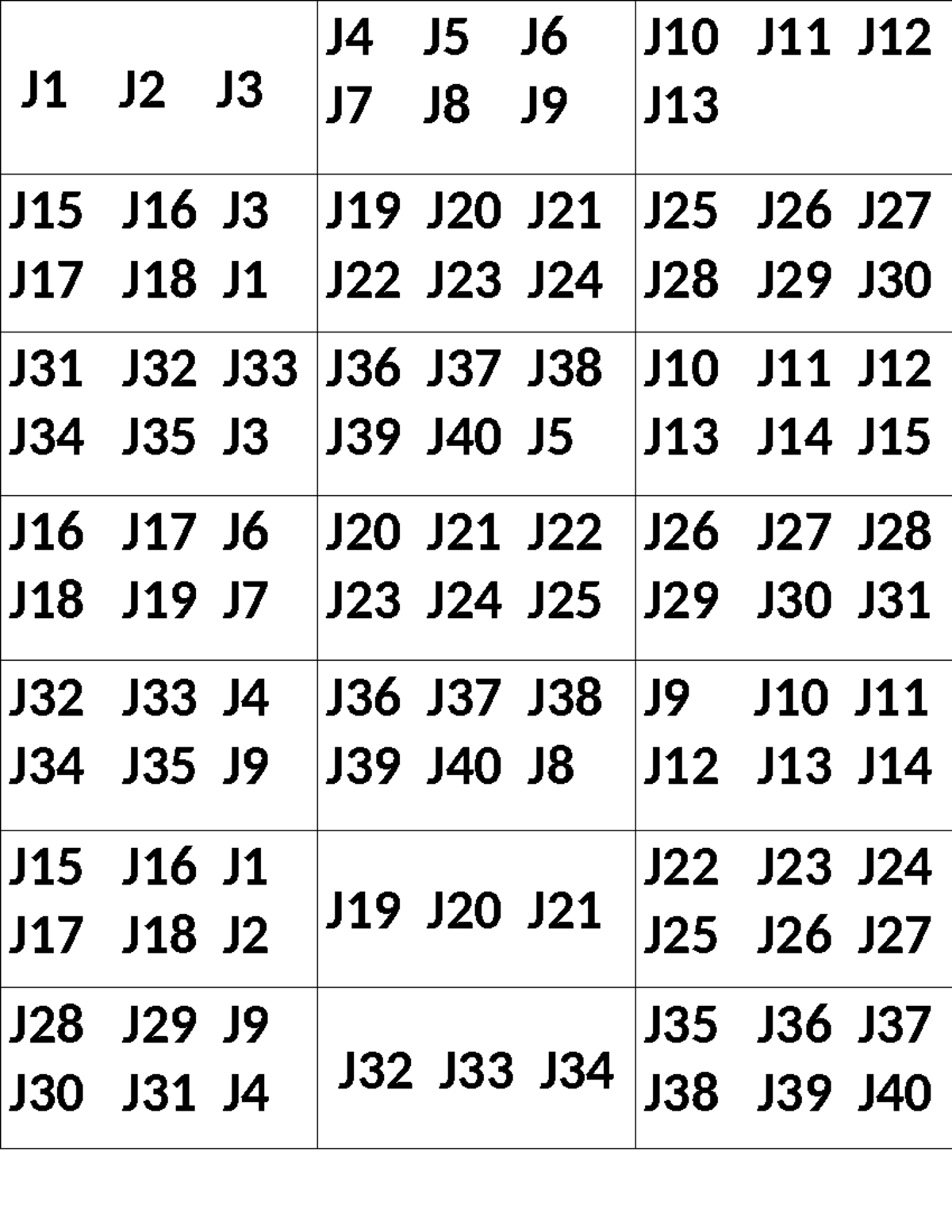 DMC Sticker Collection Overview and Classification (J1-J40) - Studocu