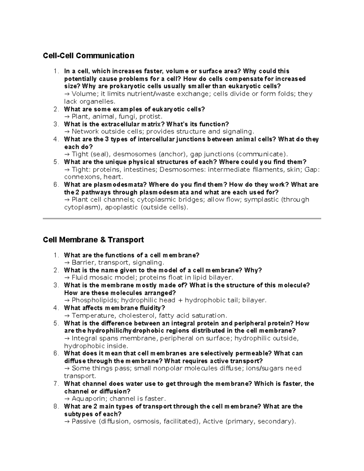 Cellular Respiration & Photosynthesis Study Guide (BIO 101) - Studocu