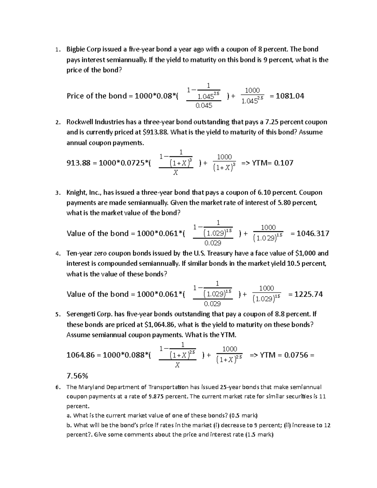 Bonds Analysis and Calculations for Finance 101: Understanding Pricing ...