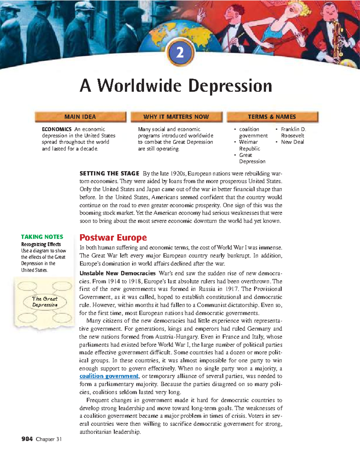 ECON 101: The Global Impact of the Great Depression - Studocu