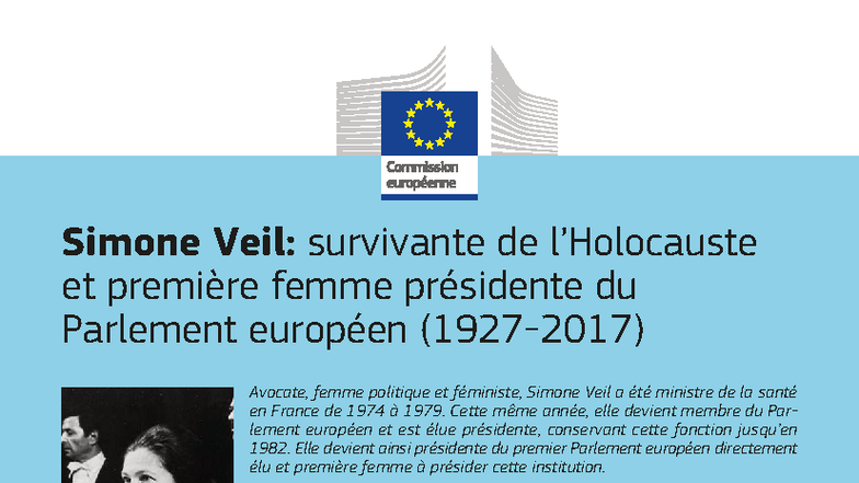 Simone Veil: Première Femme Présidente du Parlement Européen - Studeersnel