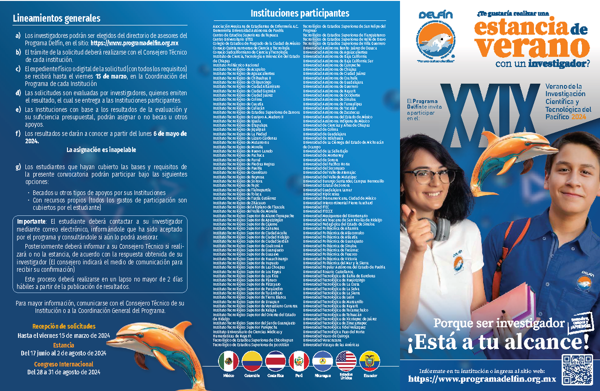 Verano de la Investigación Científica y Tecnológica 2024 - Programa ...