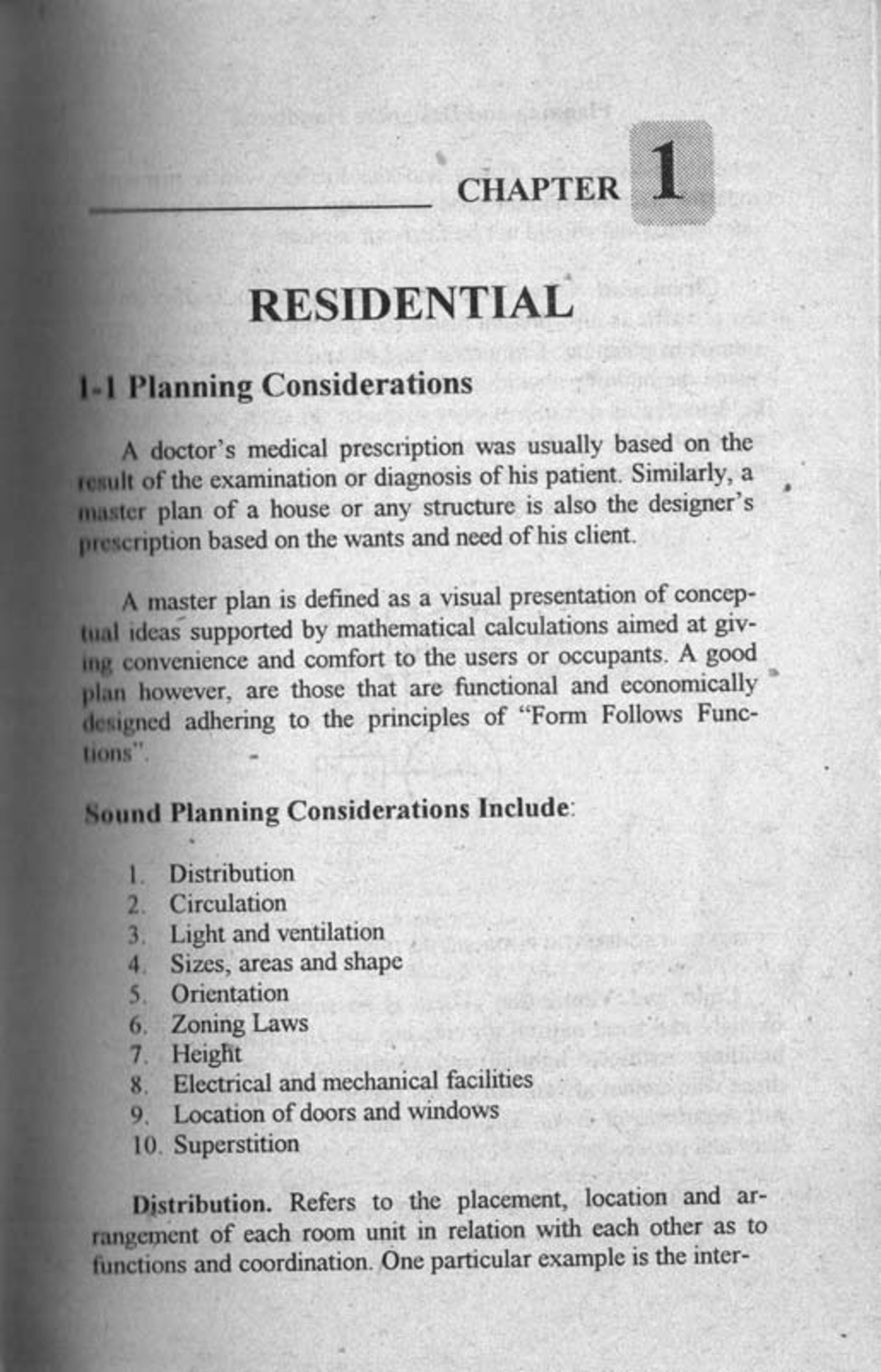 Residential Design DATA from Planners and Designer Handbook by MAX ...