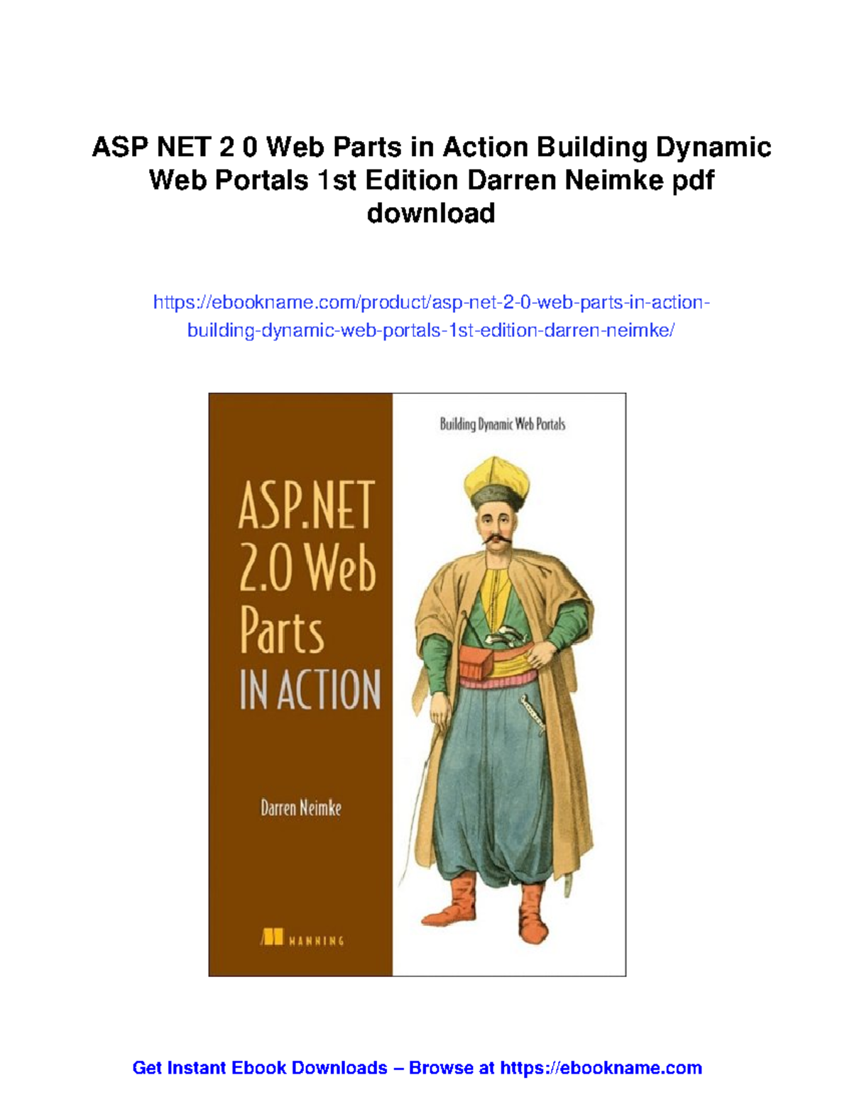 ASP.NET 2.0 Web Parts in Action: Building Dynamic Web Portals - Studocu