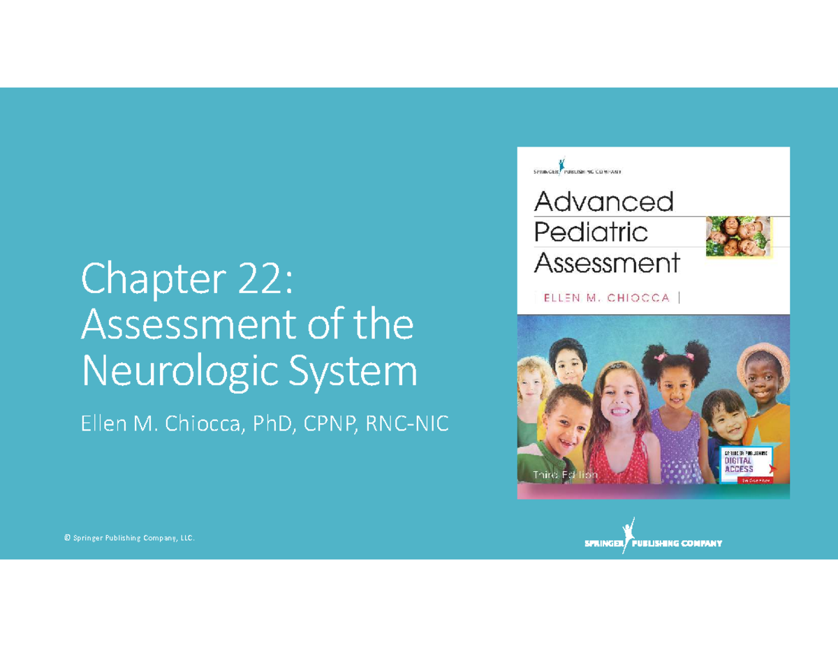 Assessment of the Neuro System in Pedatric Patient Handout Full ...