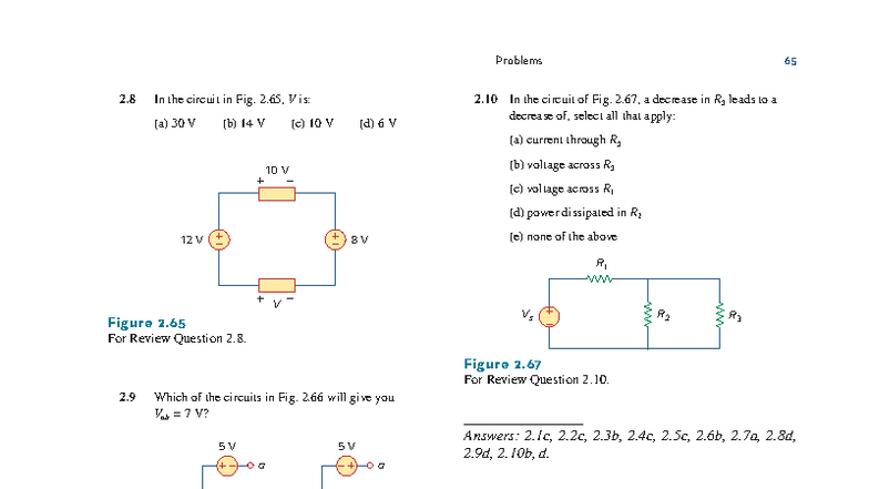 Ohm's Law Problems (Course Code: 2.8) - Comprehensive Solutions - Studocu