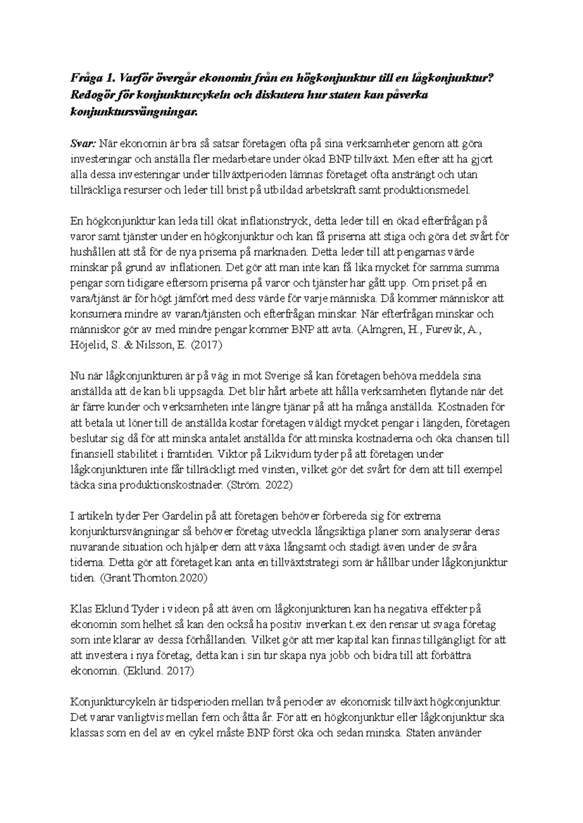 Konsten att skriva en faktatext instruktion - Konsten att skriva en ...