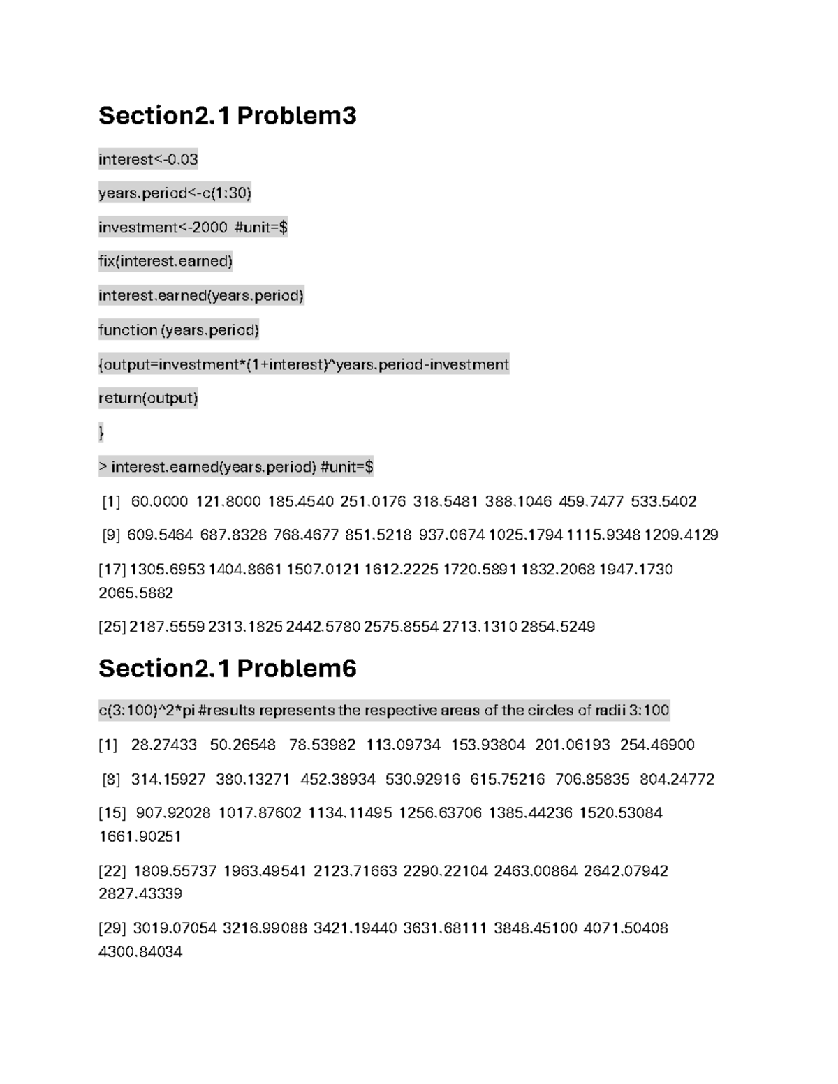 STAT280 Practice Problem Solutions: Interest, Areas, and Outcomes - Studocu