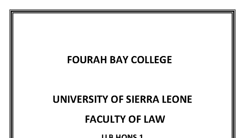 LLB HONS 1 LAND LAW ASSIGNMENT: Documentary Title vs. Adverse ...
