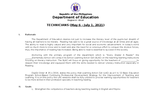 Learning Task 2 - Teaching Internship - Learning Task 2 Doing ...