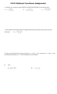 Pre-Calculus - Grade: 12 - High School - Canada - Studocu