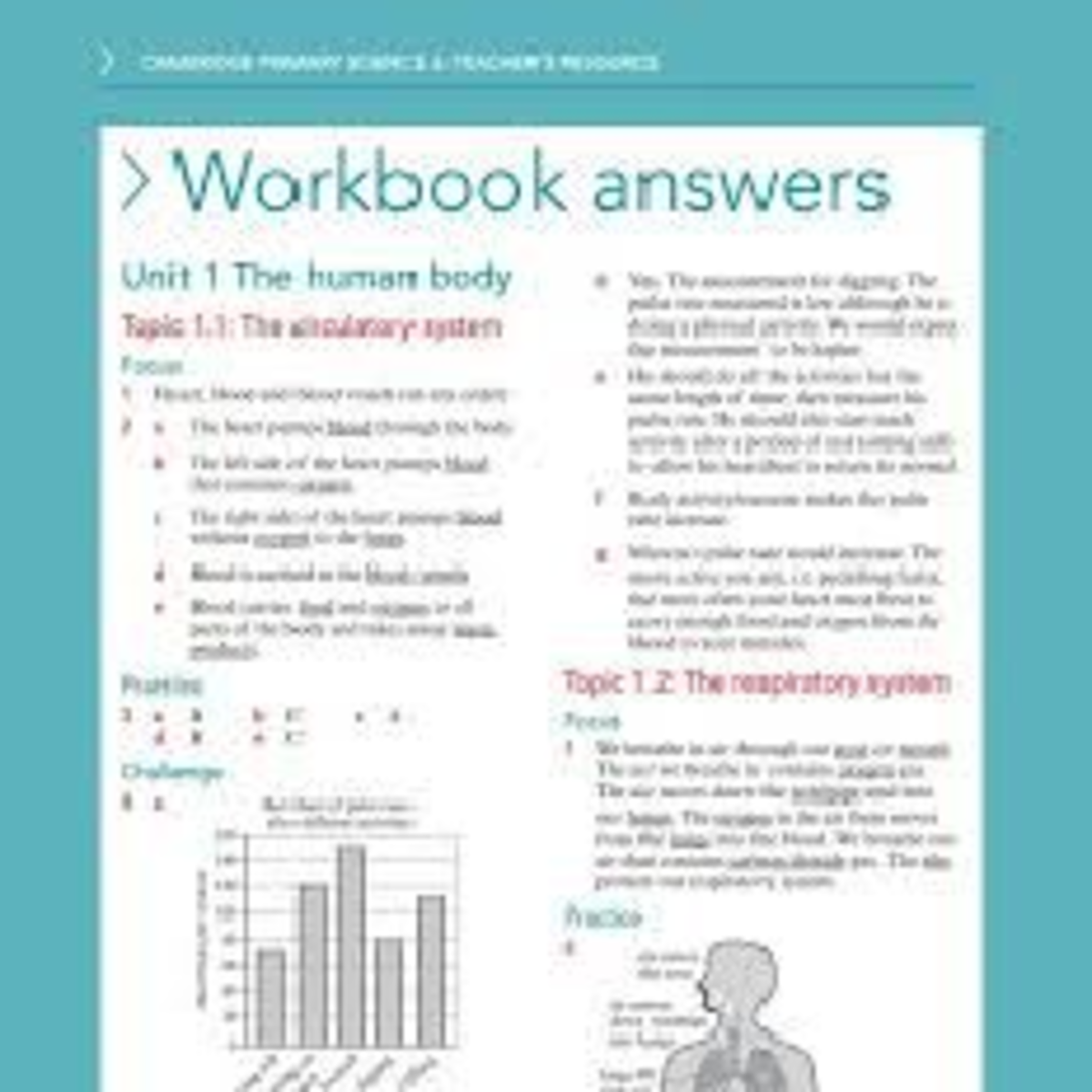 Unit 1 Workbook Answers: The Human Body & Systems Overview - Studocu